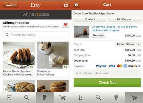 Etsy iPhone app review | AppSafari